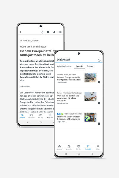 StN News-App – Ihre Nachrichten im Taschenformat - Stuttgarter Nachrichten